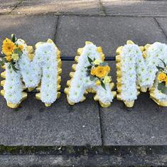 Mam Letter - Funeral Flowers Grimsby